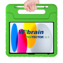 @Wibrain Protector Kids Cover Case (incl Stylus&ScreenCover) - iPad 10. ...